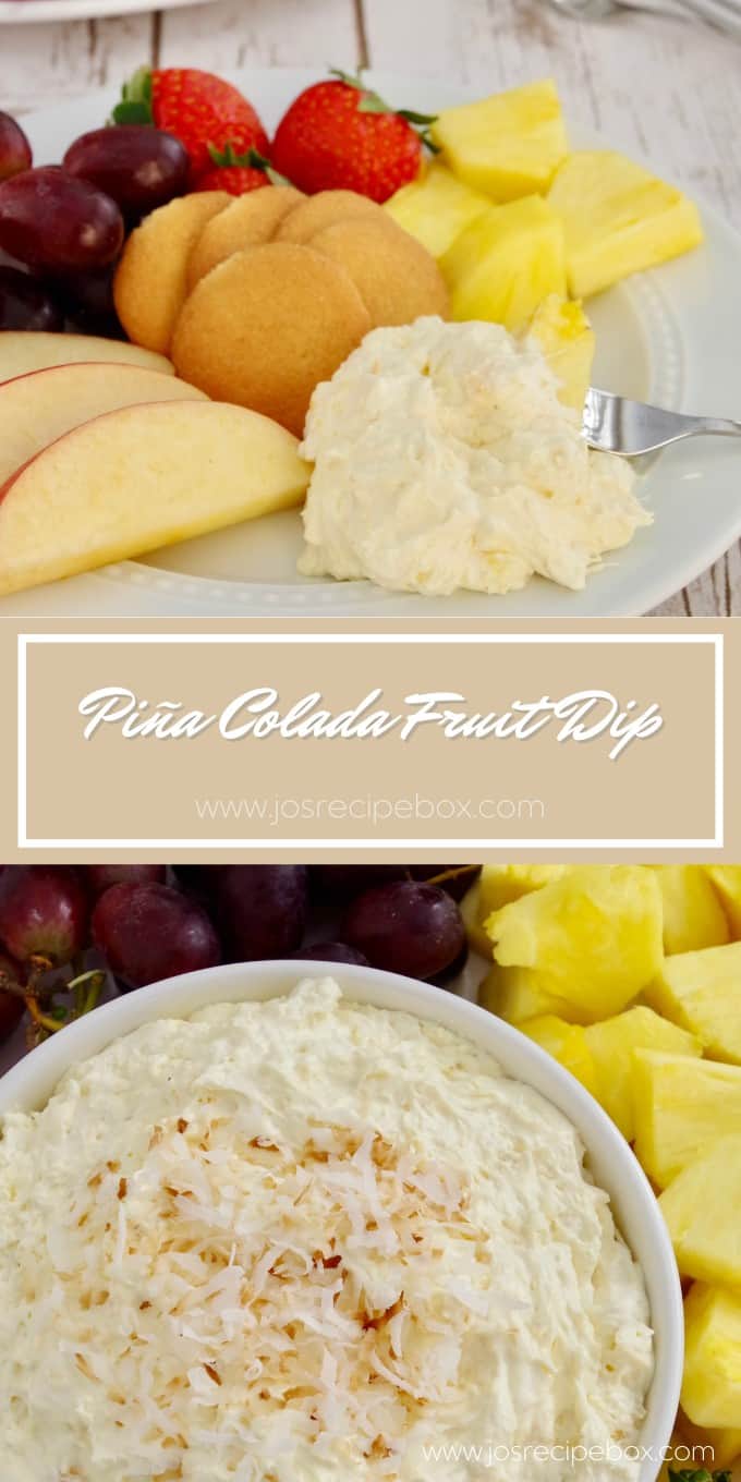 Piña Colada Fruit Dip | Jo's Recipe Box