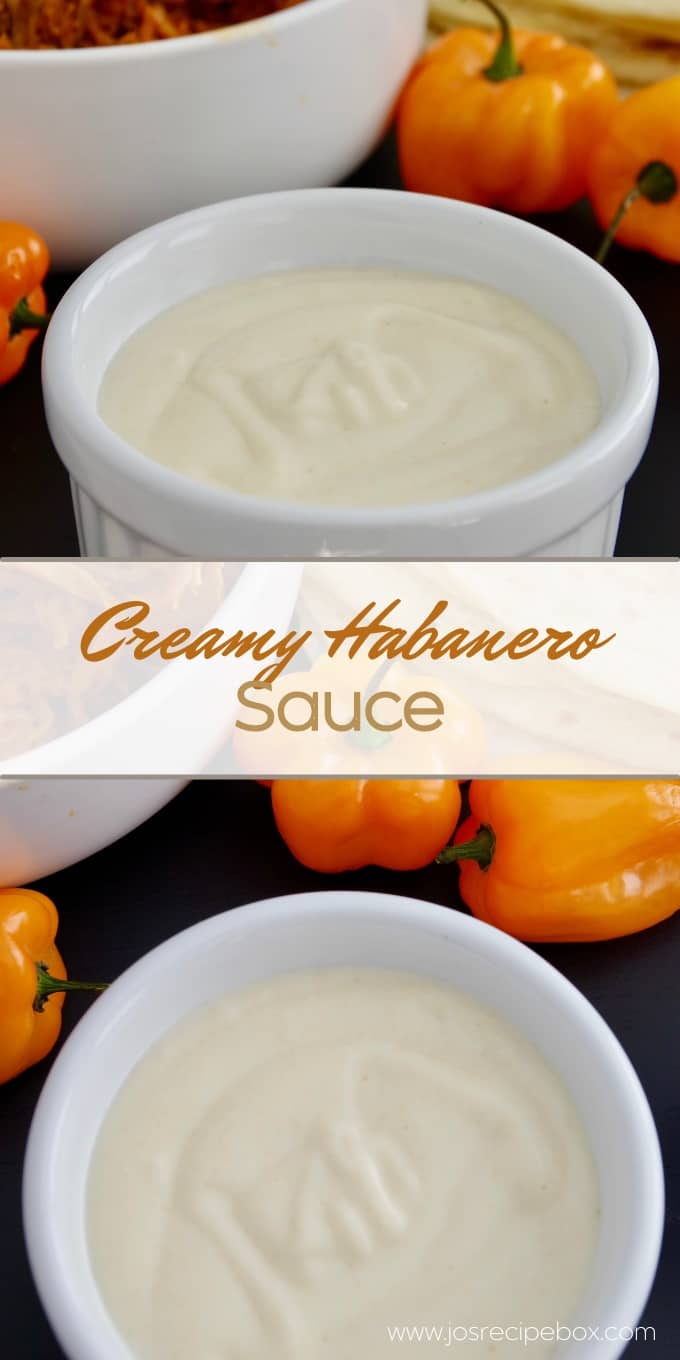 Creamy Habanero Sauce | Jo's Recipe Box