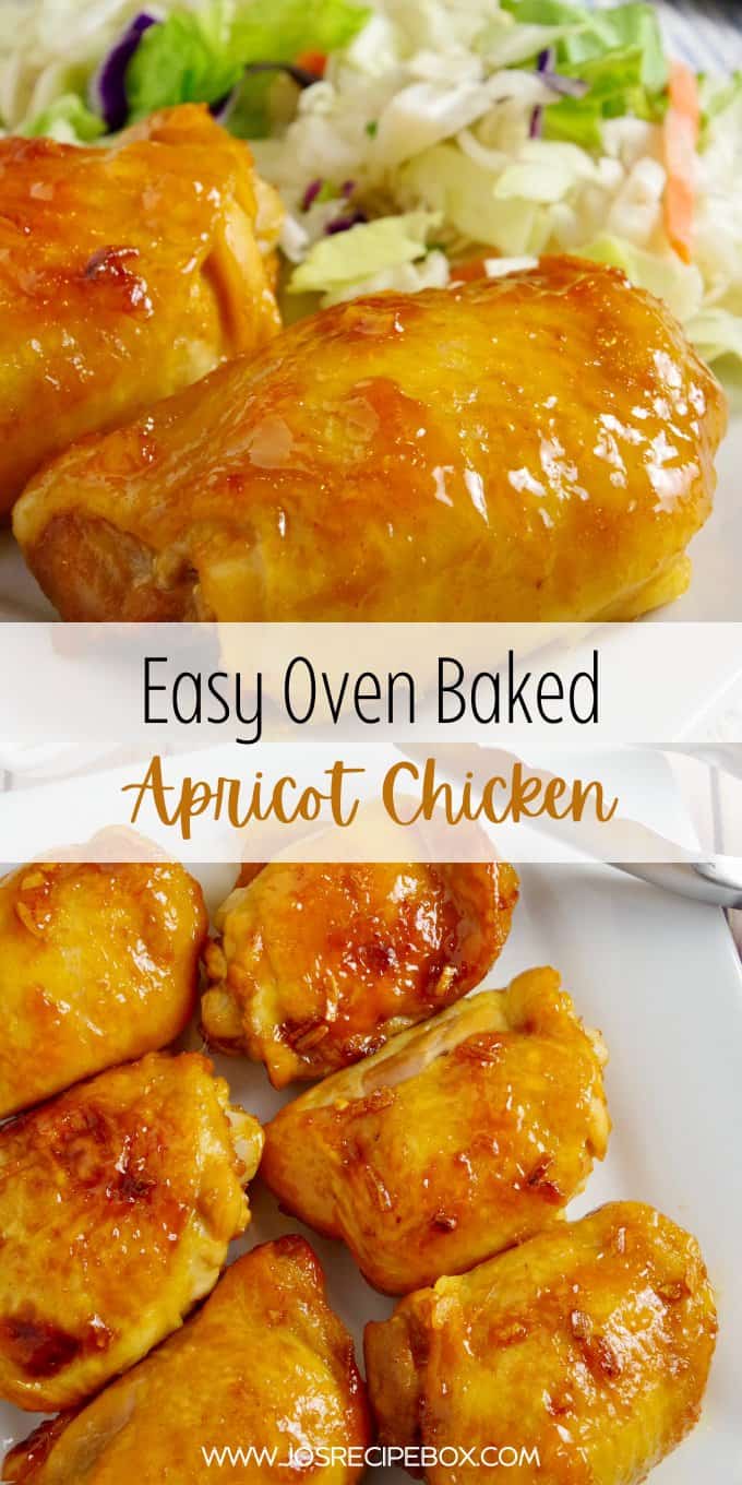 Easy Oven Baked Apricot Chicken | Jo's Recipe Box