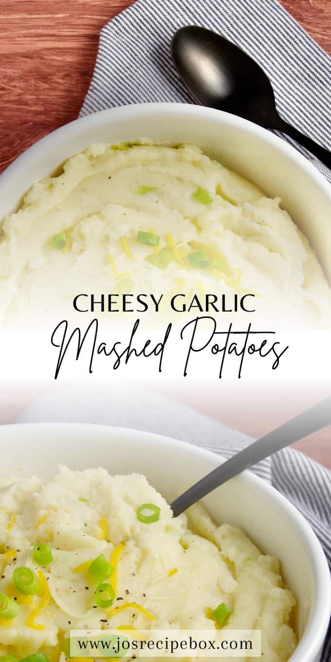 Cheesy Garlic Mashed Potatoes | Jo's Recipe Box